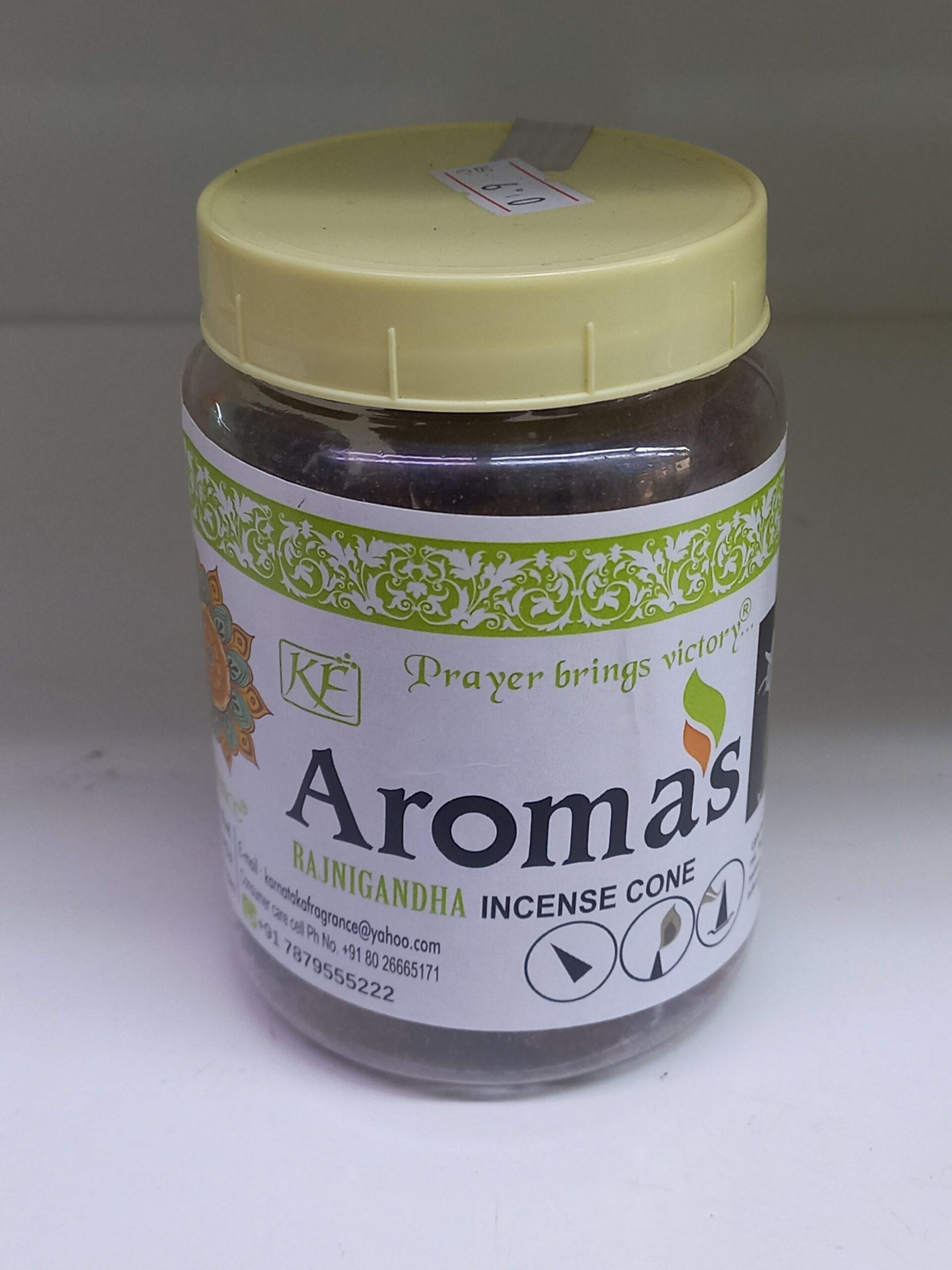 Aromas Rajnigandha Incense Cone – Smith Farm Fresh